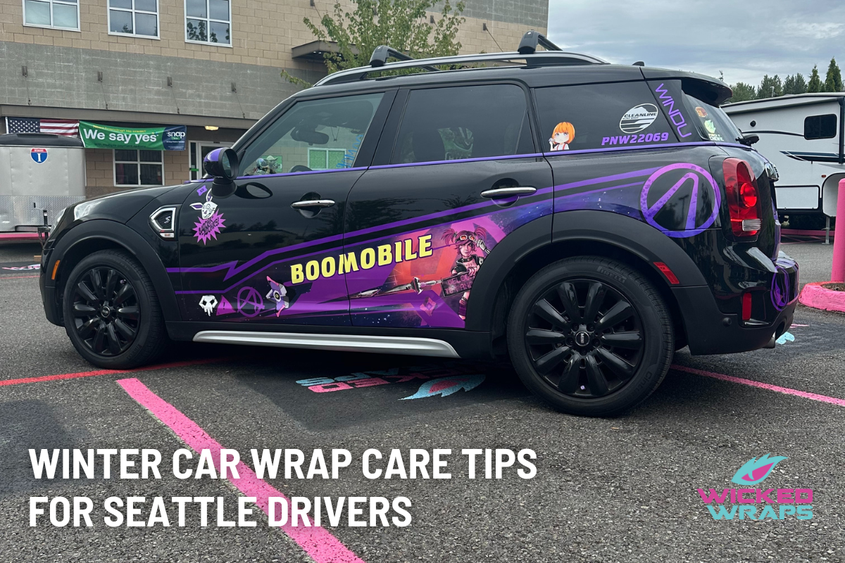 Winter Car Wrap Care Tips for Seattle Drivers